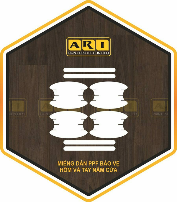 Bộ dán chống xước hõm cửa xe PPF ARI dòng PRO